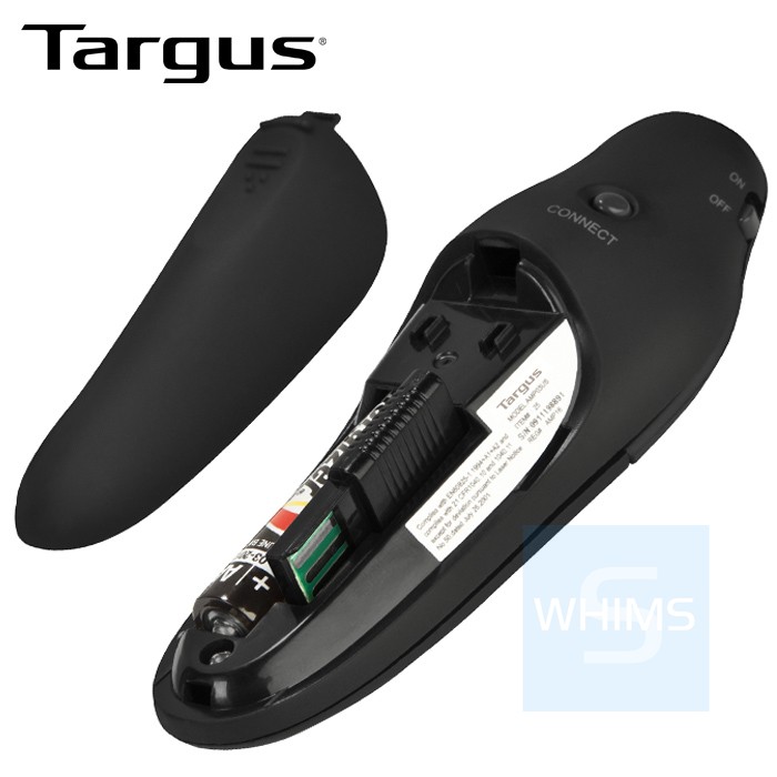 Targus - 無線USB帶激光筆簡報器（黑色）AMP16