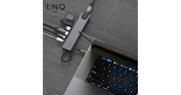 LINQ - 8合1 USB-C多端口集線器