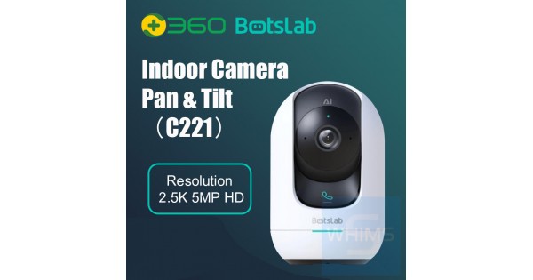 360 - Botslab C221（室內人工智能攝像機平移和傾斜）