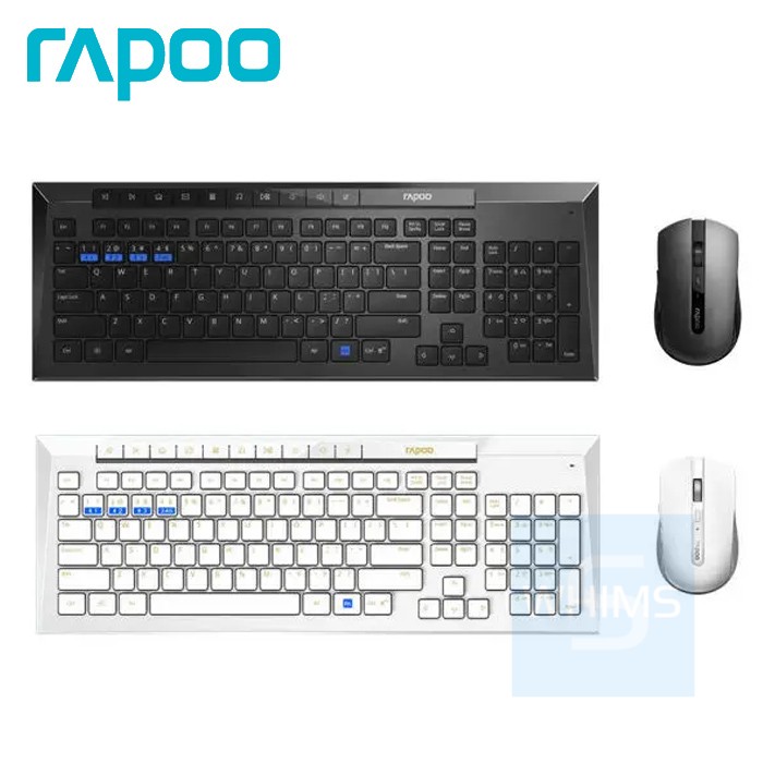 Rapoo - 8200M Tri-Mode 三模式無線鍵鼠套裝