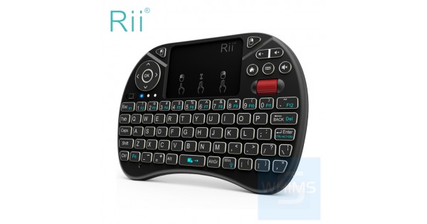 Rii - X8 - i8X Mini 2.4Ghz無線鍵盤鼠標觸控板 3 in 1 組合