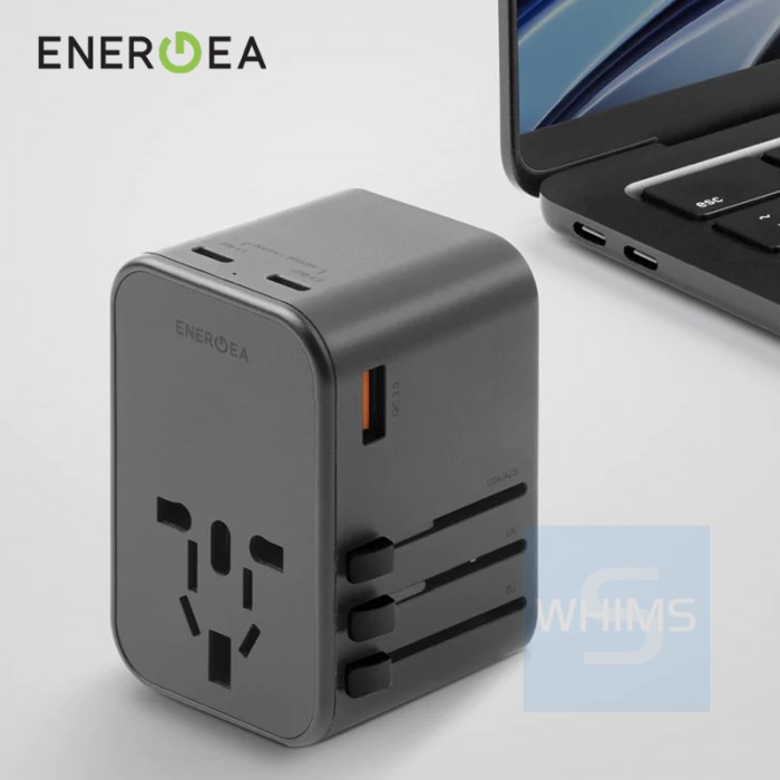 Energea - TravelWorld Adapter GaN65 旅行萬能蘇
