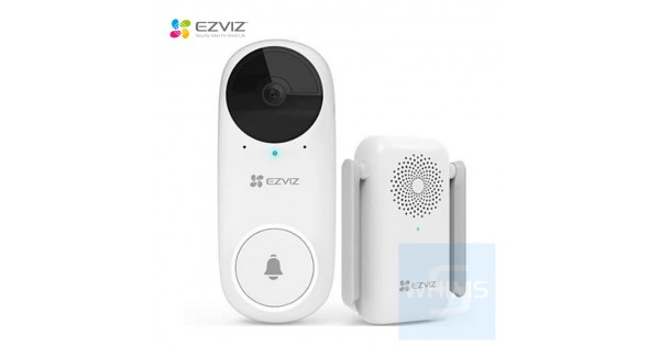 Ezviz - DB2C Wireless Video Doorbell with Chime 螢石智能可視門鈴套裝