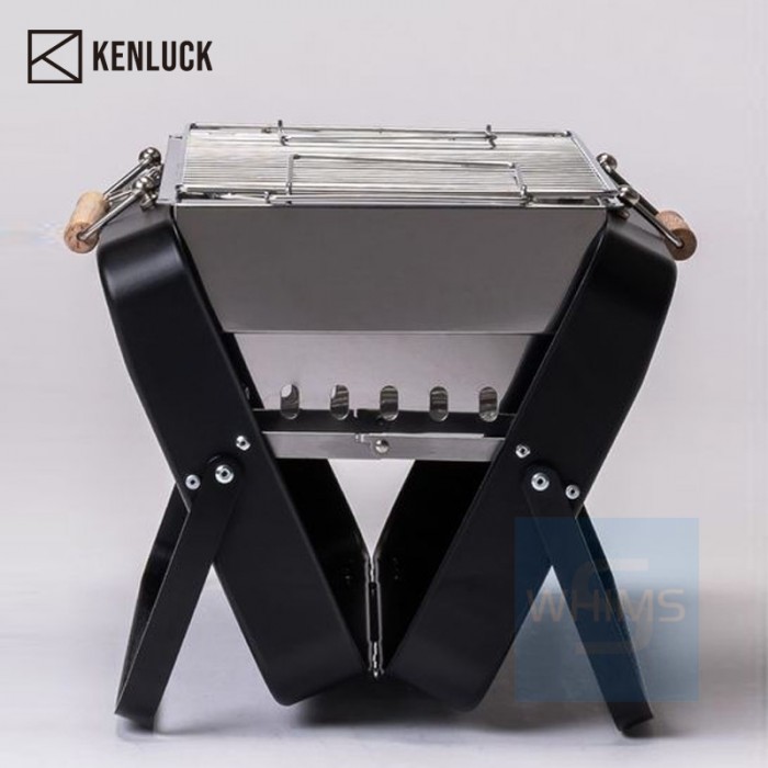 Kenluck - Party Grill / BBQ Matte Black
