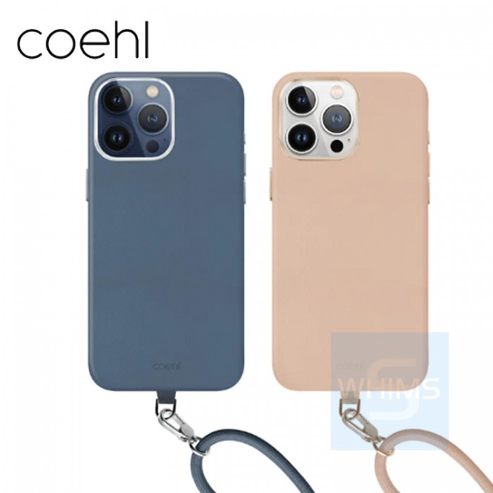 Uniq - Coehl Muse 質感可磁吸棉繩掛繩兩用手機殼 iPhone 15 Pro / Pro Max