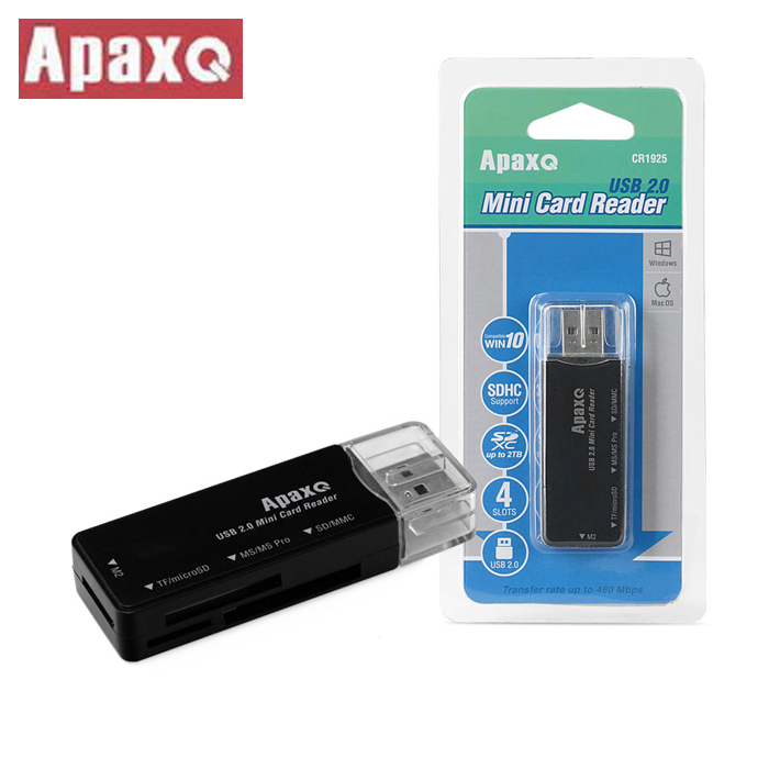 ApaxQ - USB 2.0 迷你直插式讀咭器 CR-1925