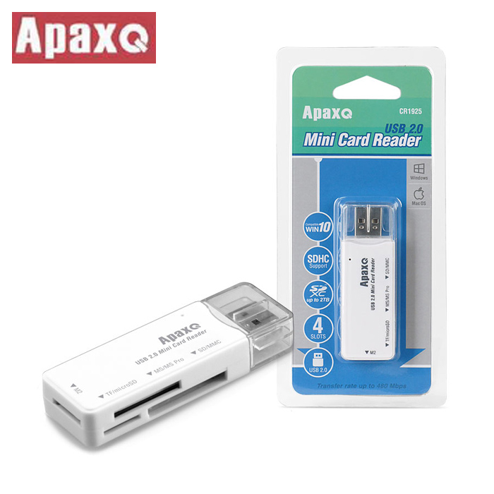 ApaxQ - USB 2.0 迷你直插式讀咭器 CR-1925
